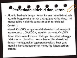 Aldehid dan keton | PPTX