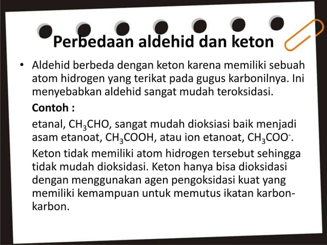 Aldehid dan keton | PPTX