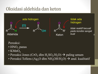 Kimia Organik (Aldehid dan keton) | PPTX