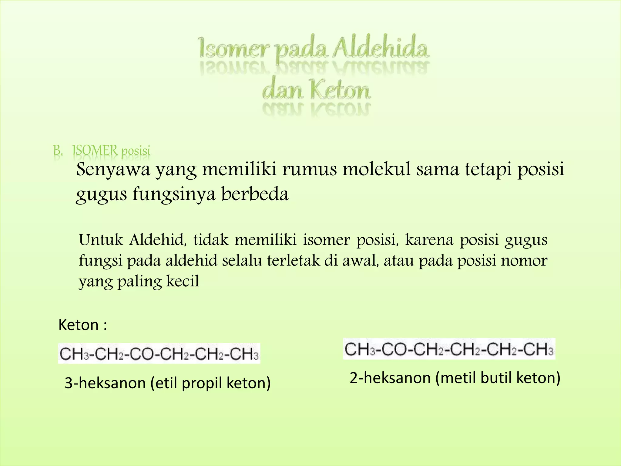 Aldehid dan keton (kelompok 5) | PPTX