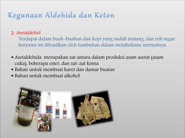 Aldehid dan keton (kelompok 5) | PPTX