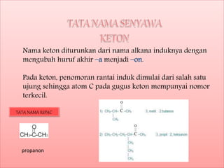 Aldehid dan keton (kelompok 5) | PPTX