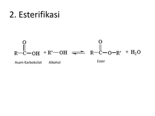 ITP UNS SEMESTER 2 Aldehide, keton, asam karboksilat, ester | PPTX