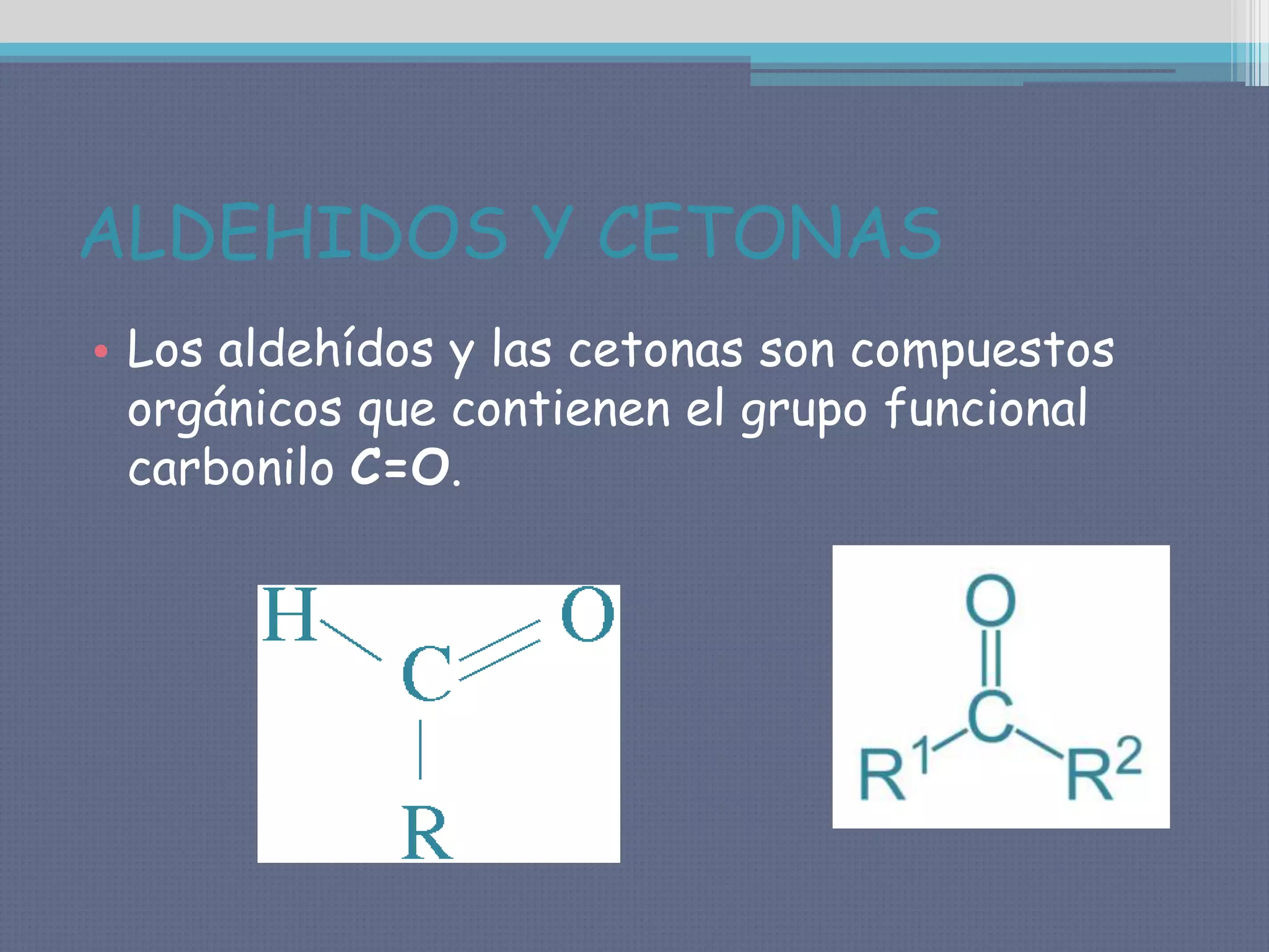 Aldehidos y cetonas | PPTX