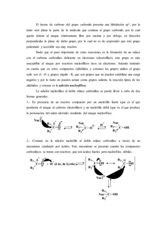 Aldehidos y cetonas | DOC