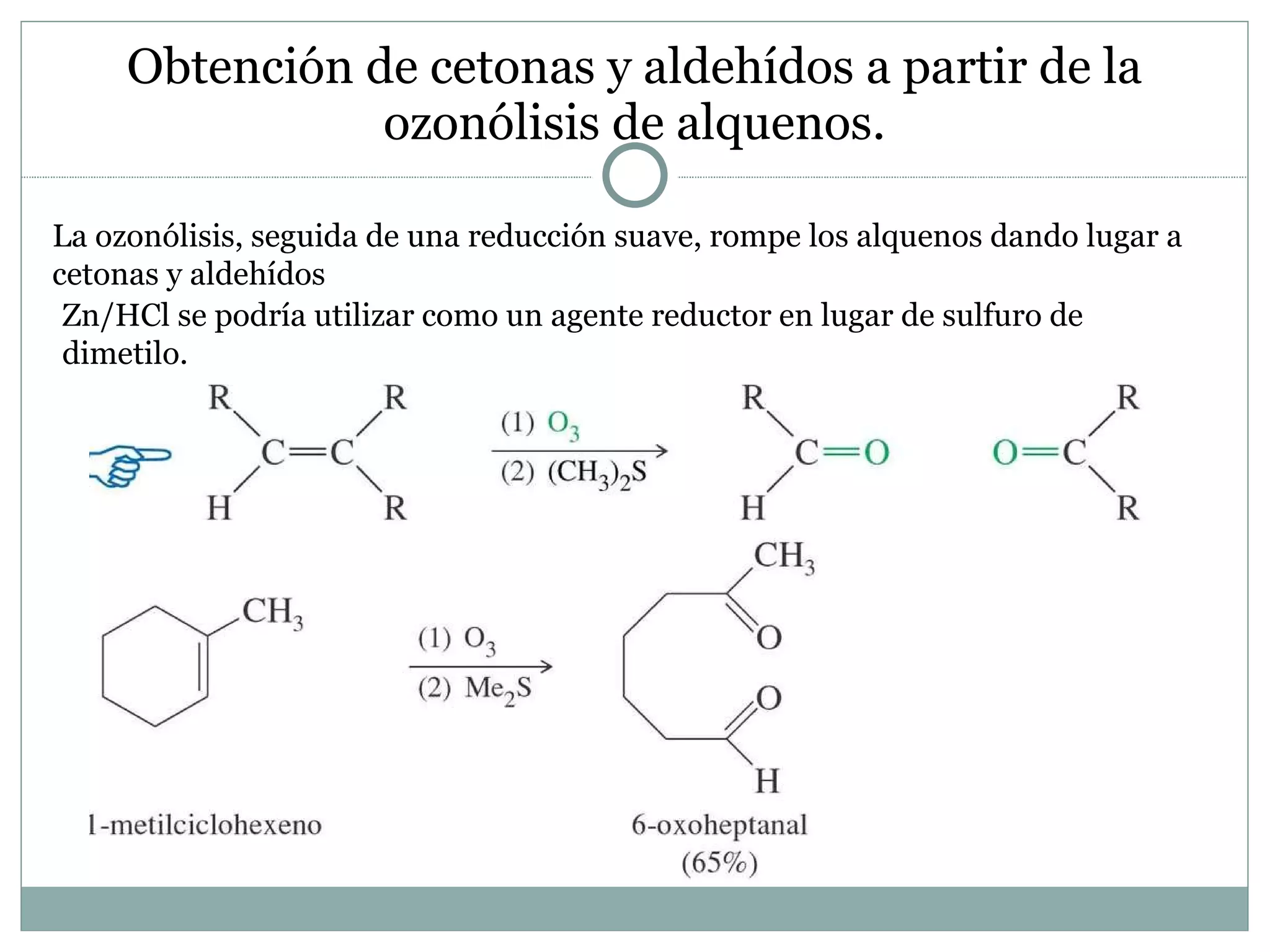 Aldehidos y cetonas síntesis | PPT | Chemistry | Science