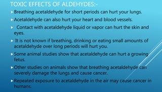 Aldehyde | PPTX