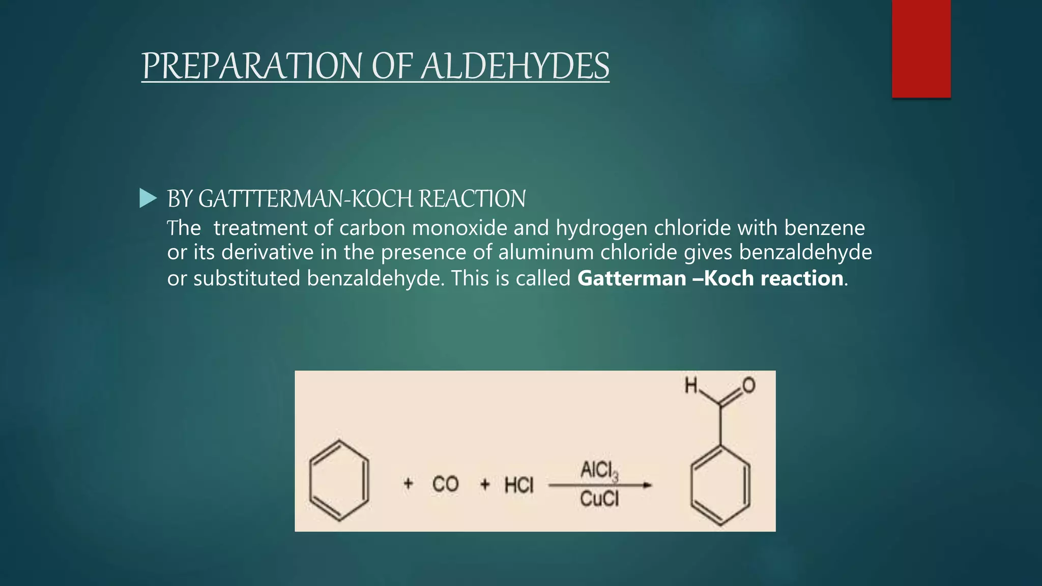 Aldehydes-1 (carbonyl compound) | PPTX