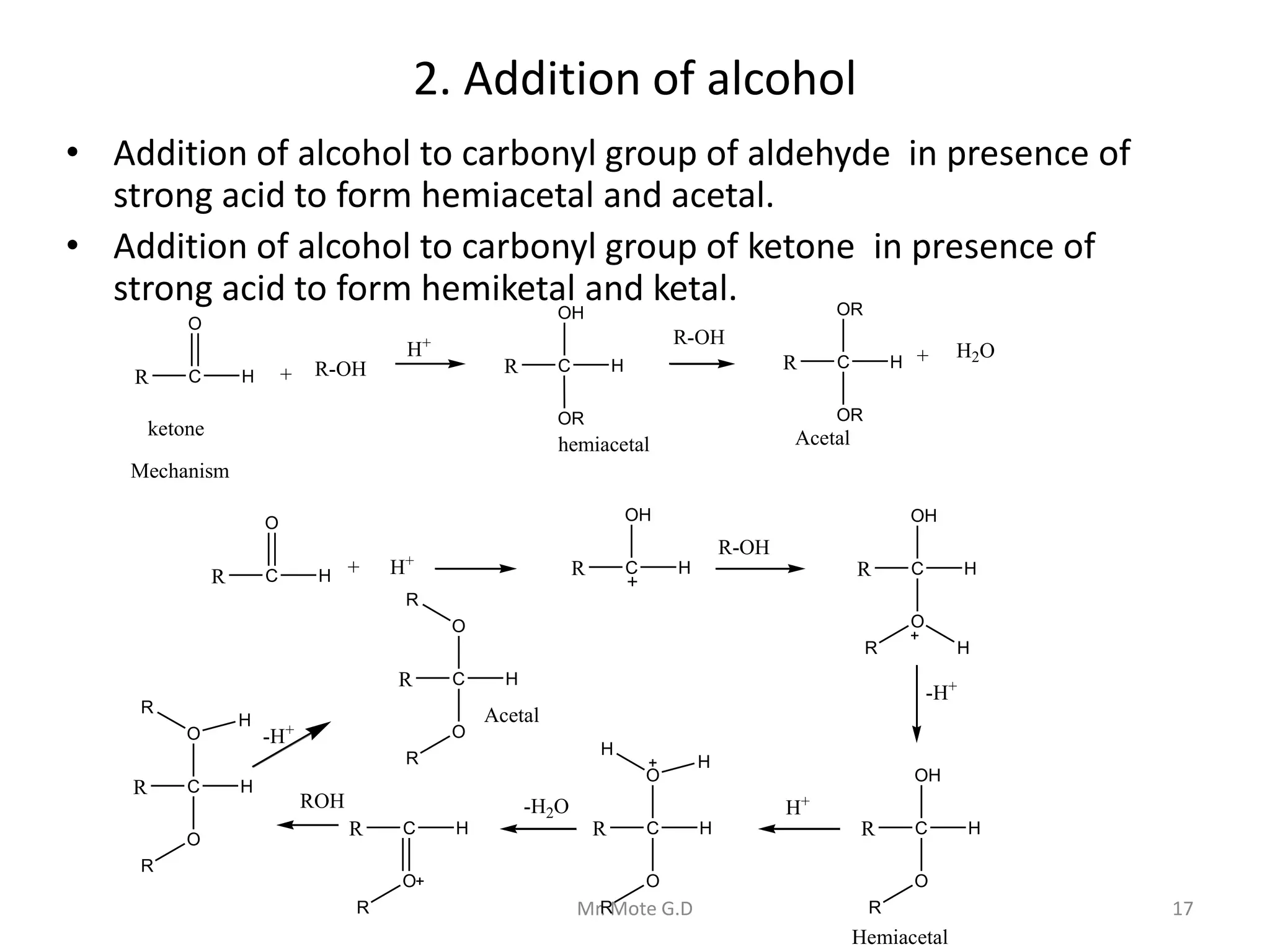 Aldehyde and ketone | PDF