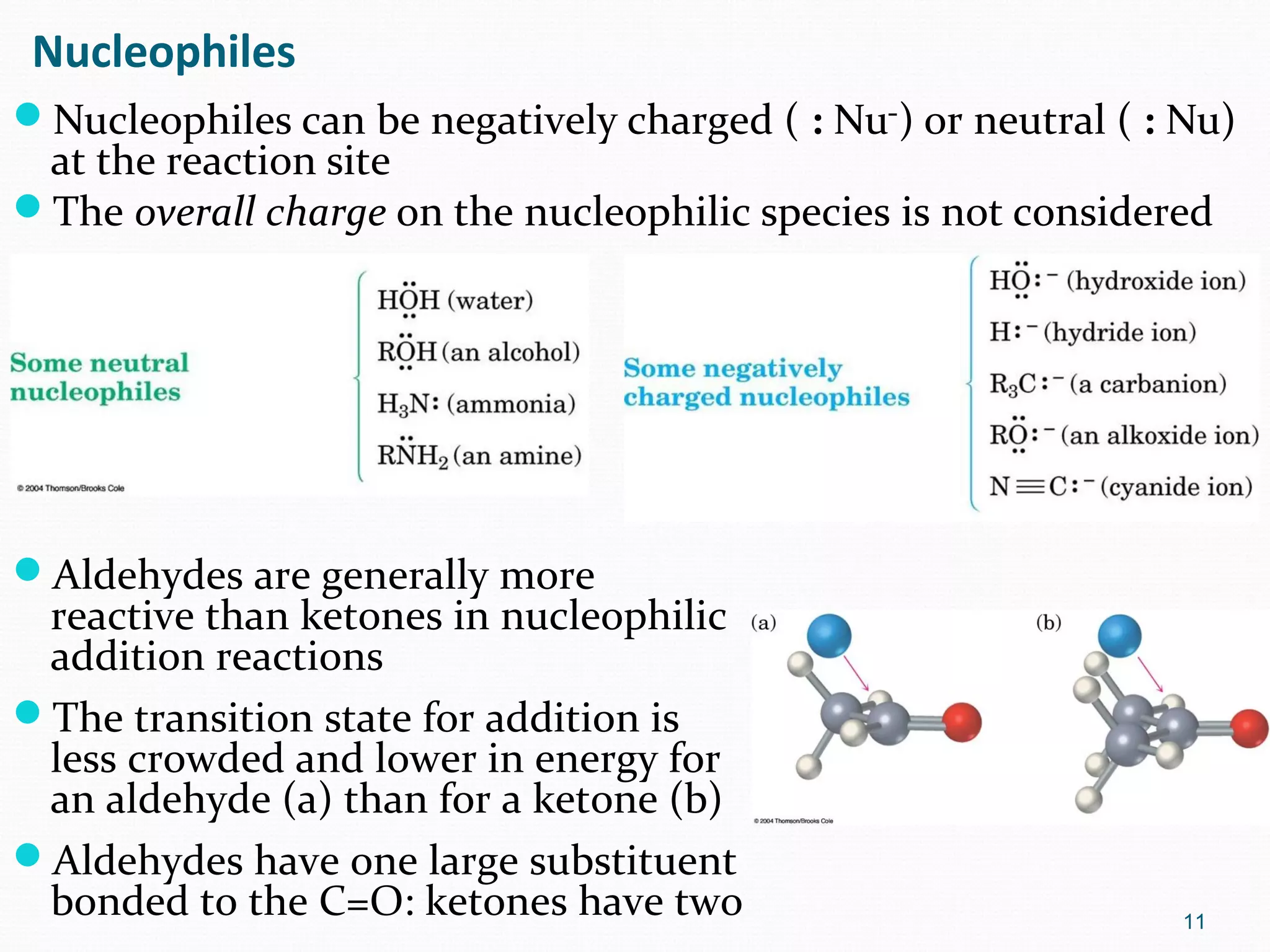 Aldehydes and Ketones Reactions | PPT