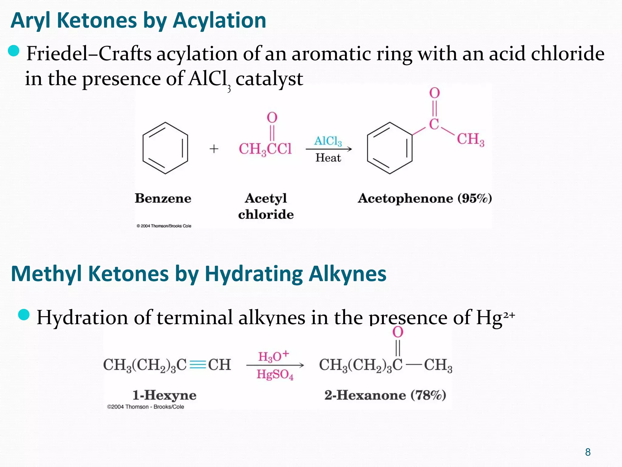 Aldehydes and Ketones Reactions | PPT