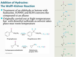 Aldehydes and Ketones Reactions | PPT