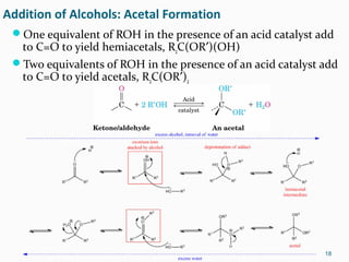 Aldehydes and Ketones Reactions | PPT