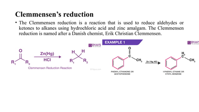 aldehyde and ketone name reaction of NEB grade 12 chemistry | PPTX