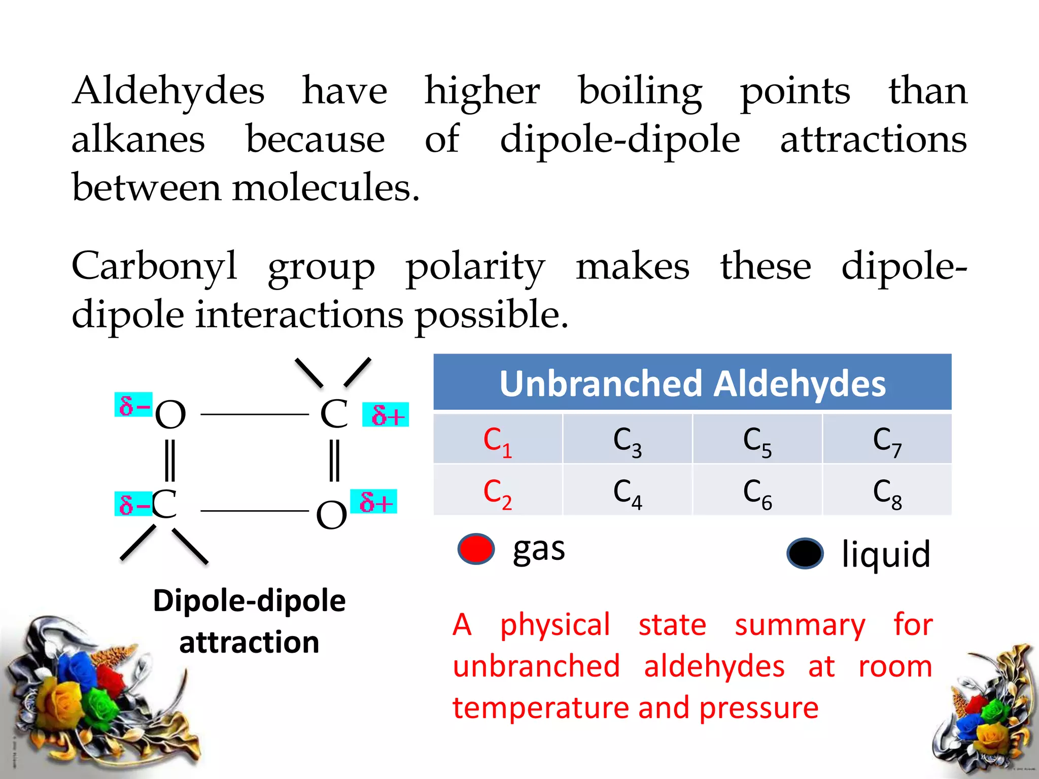 Aldehydes | PPTX