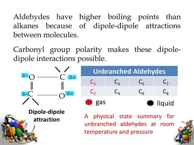 Aldehydes | PPTX | Chemistry | Science