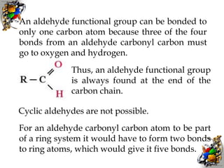 Aldehydes | PPTX | Chemistry | Science