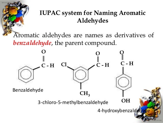 Aldehydes