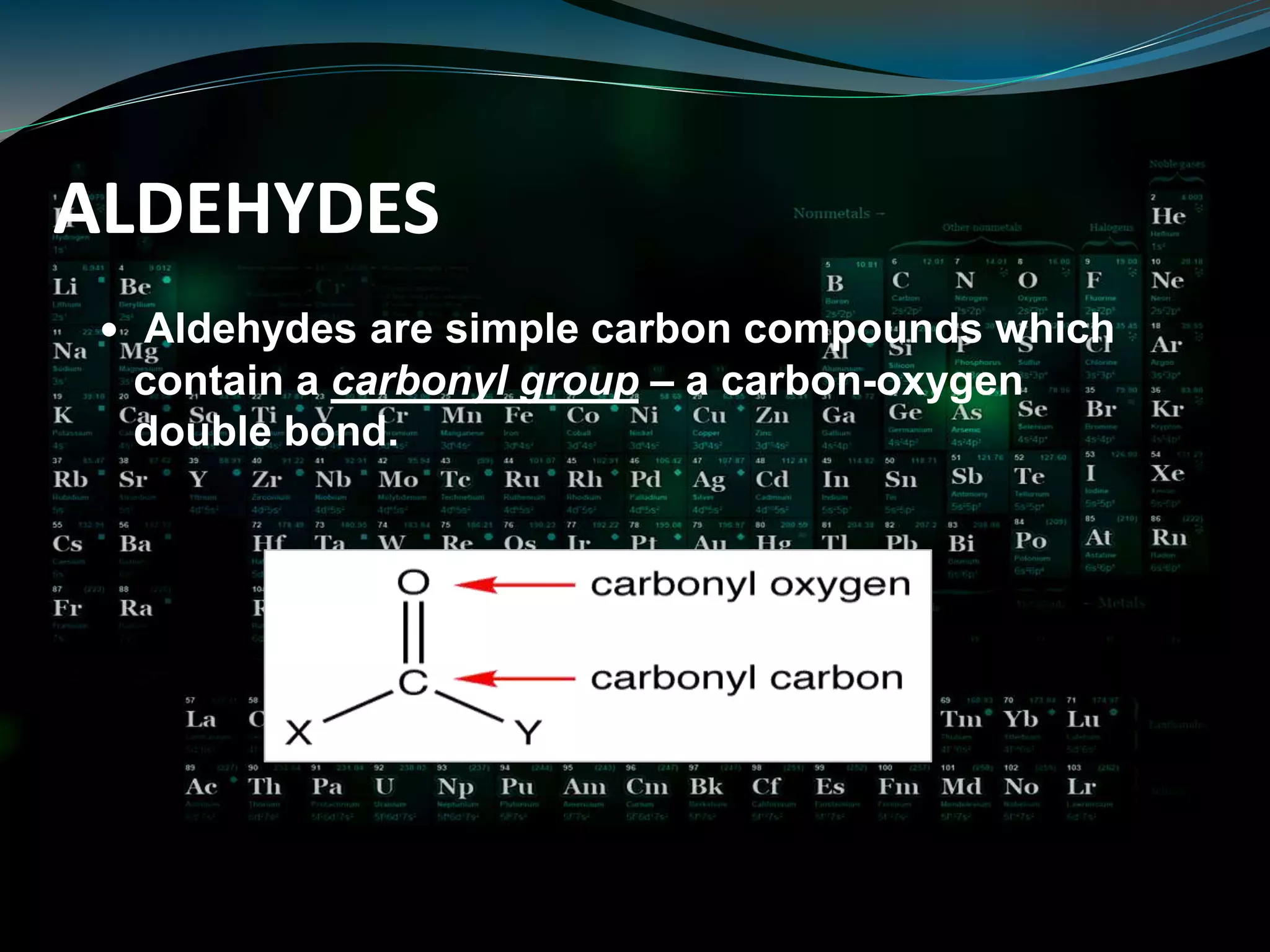 All About Aldehydes | PPT