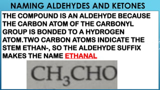 aldehydes-and-ketones for your chemistry | PPTX
