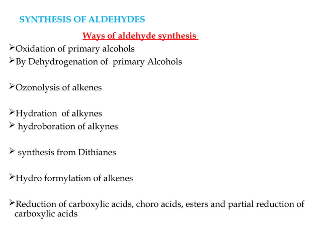 ALDEHYDES AND ETHERS GROUP4 FINAL presentation | PPT
