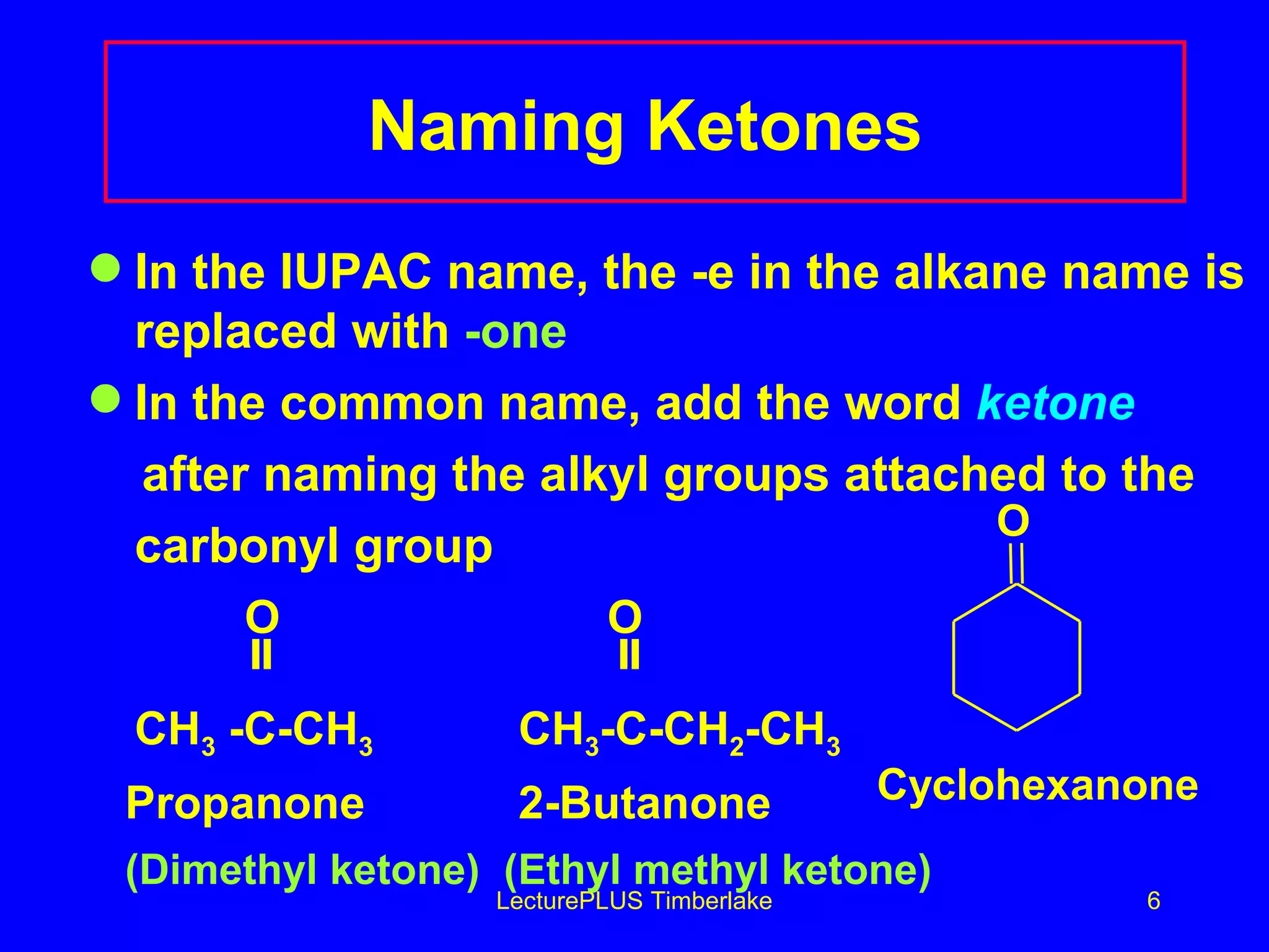 Aldehydes and ketones | PPT