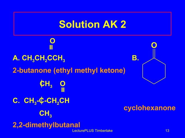 Aldehydes and ketones | PPT