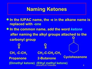 Aldehydes and ketones | PPT