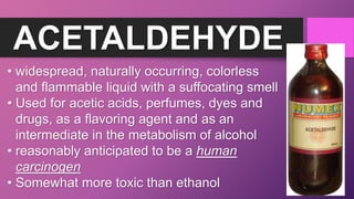 ALDEHYDES | PPTX | Chemistry | Science