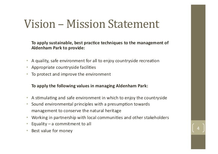 Tim Harris's Proposal for Aldenham Country Park