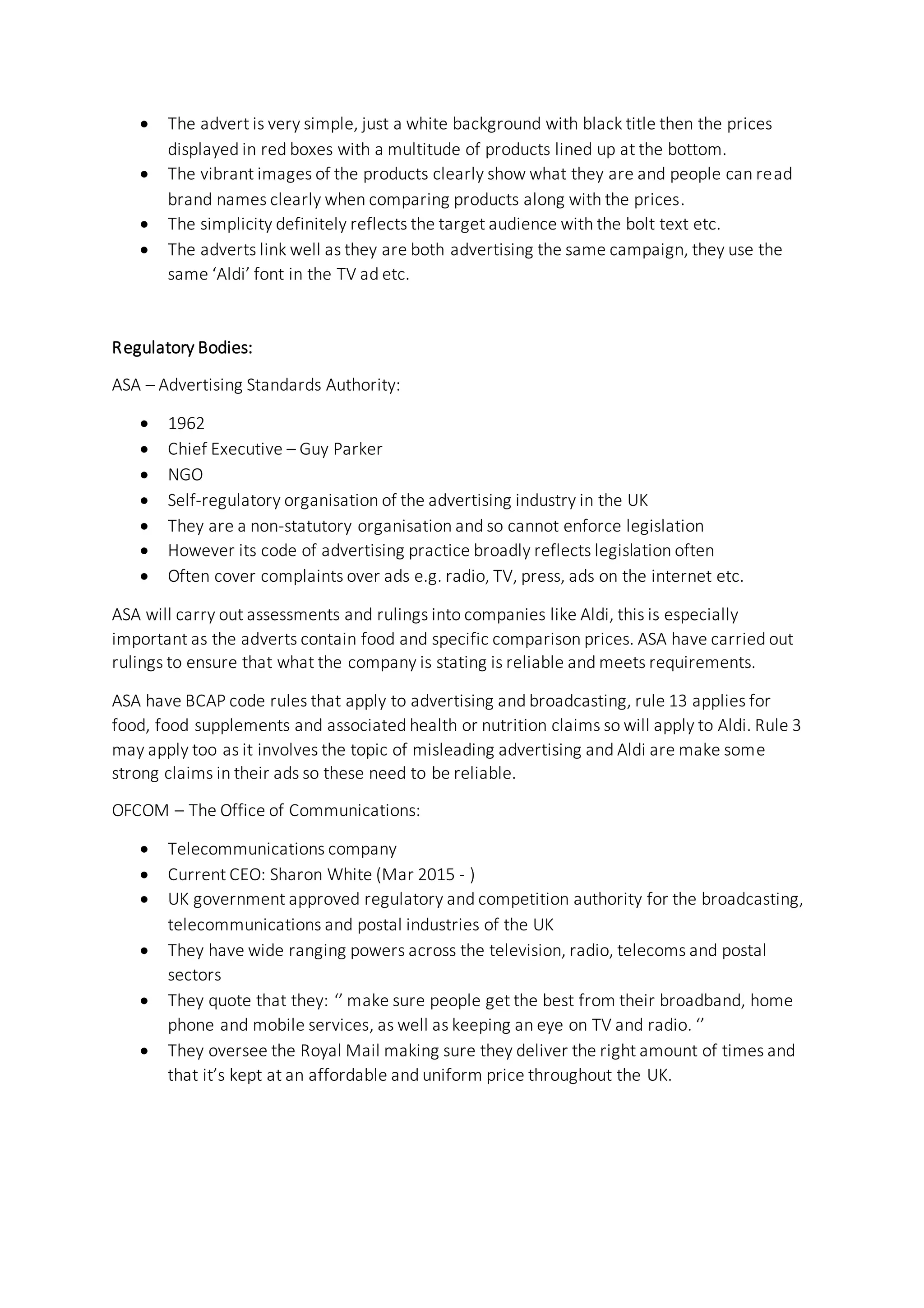 Aldi Campaign Case Study | DOCX