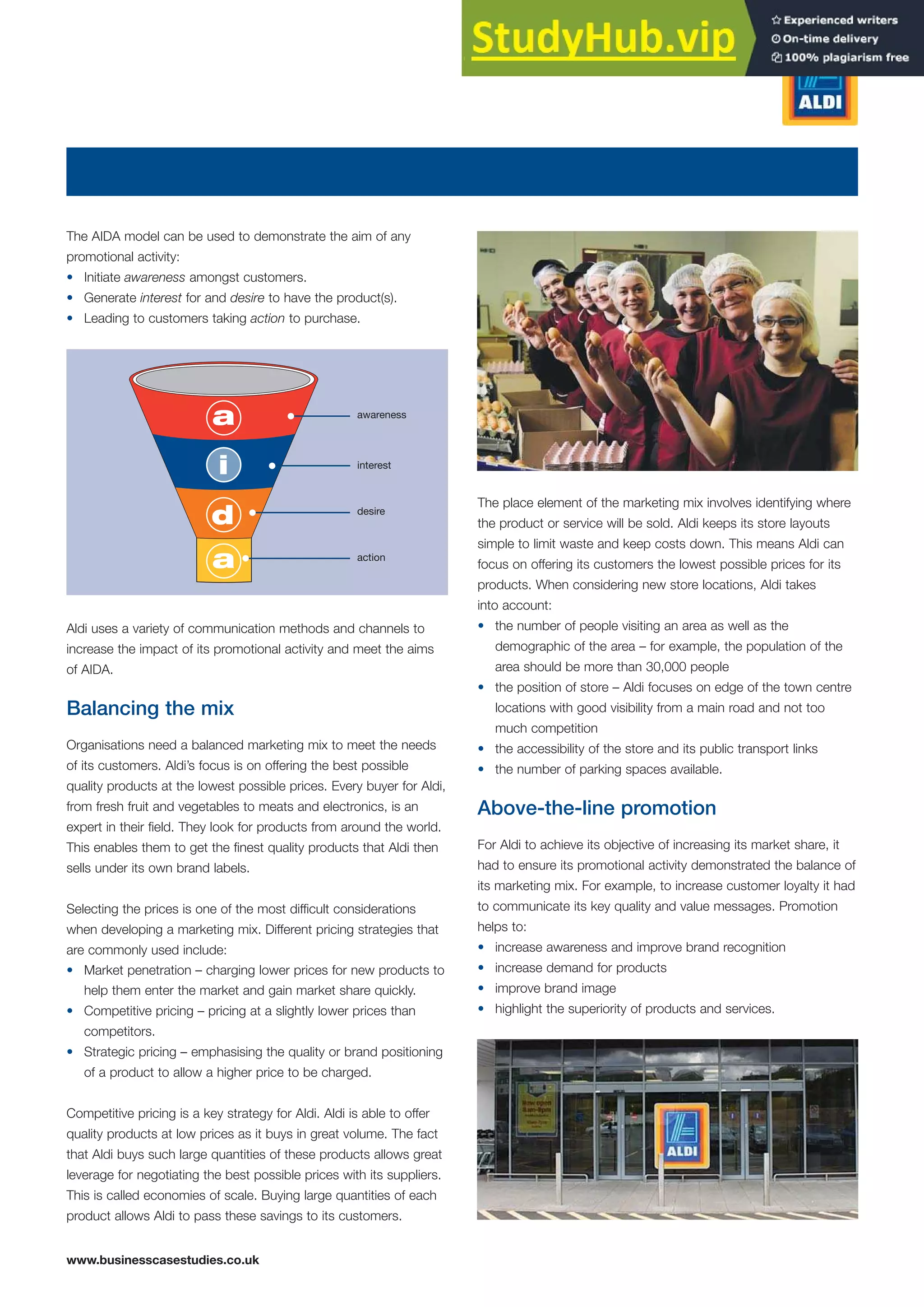 ALDI CASE STUDY | PDF