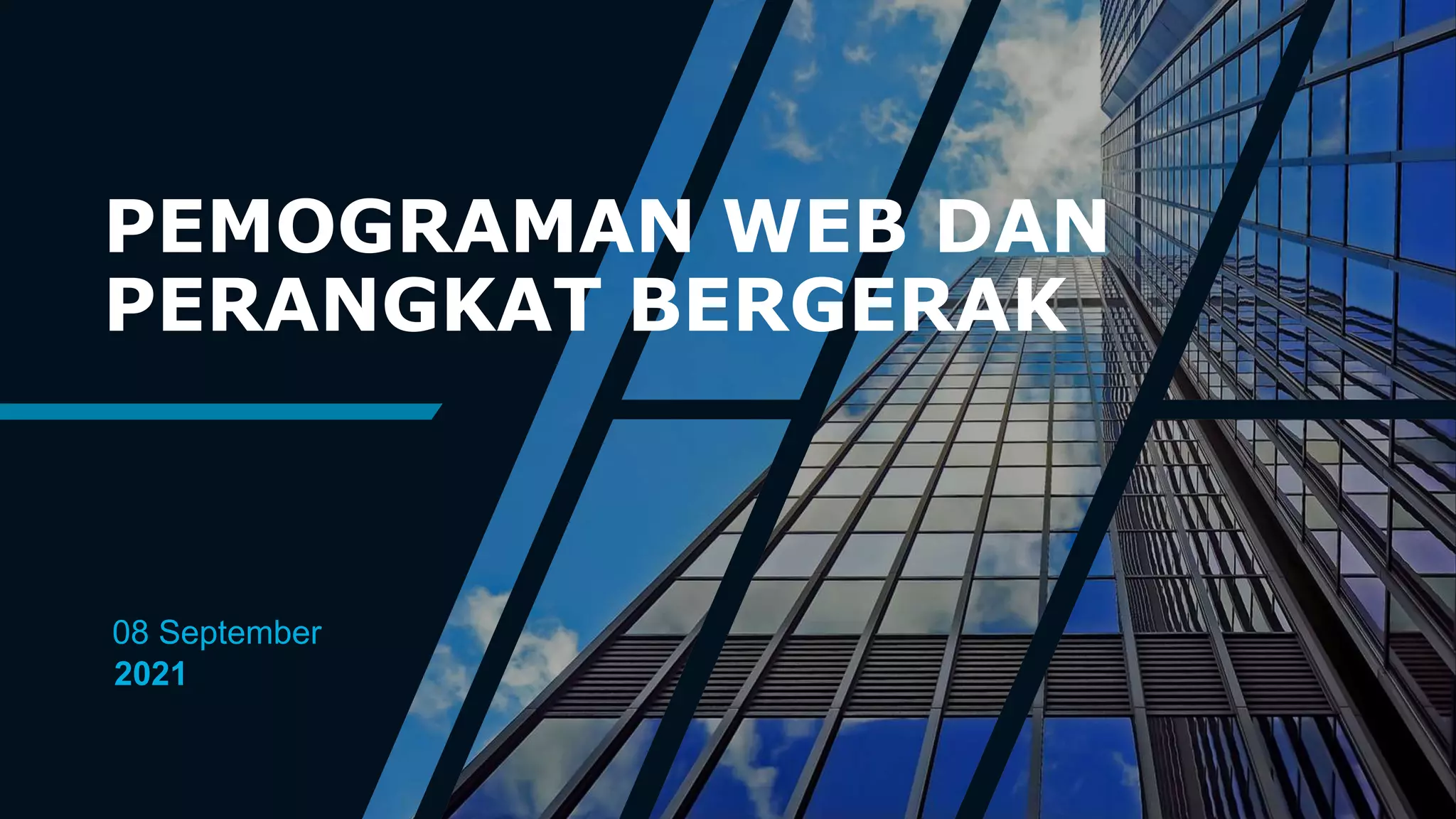 Aldiragvr pemograman web dan perangkat bergerak | PPT