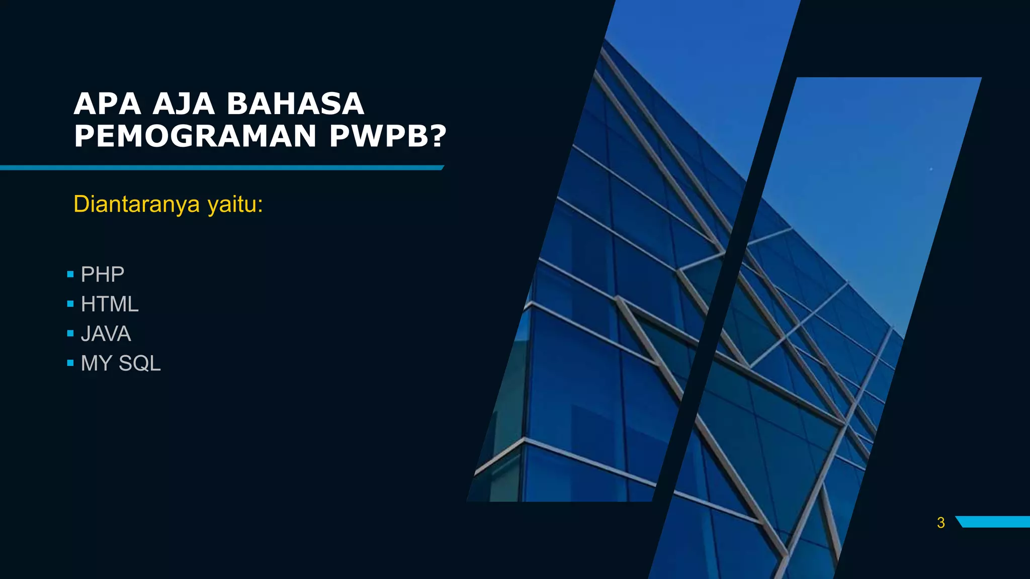 Aldiragvr pemograman web dan perangkat bergerak | PPT