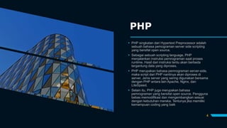 Aldiragvr pemograman web dan perangkat bergerak | PPT