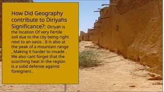 Inside Saudi - Al diriyah - Large Projects | PPTX