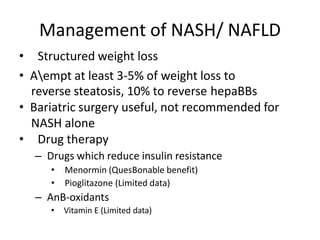 Alcoholic liver disease diagnosis and management | PPT