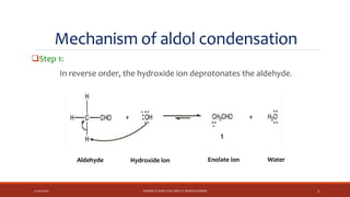 Aldol condensation | PPTX