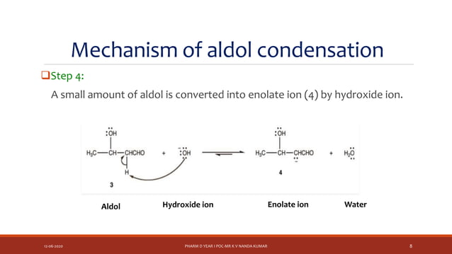 Aldol condensation | PPT