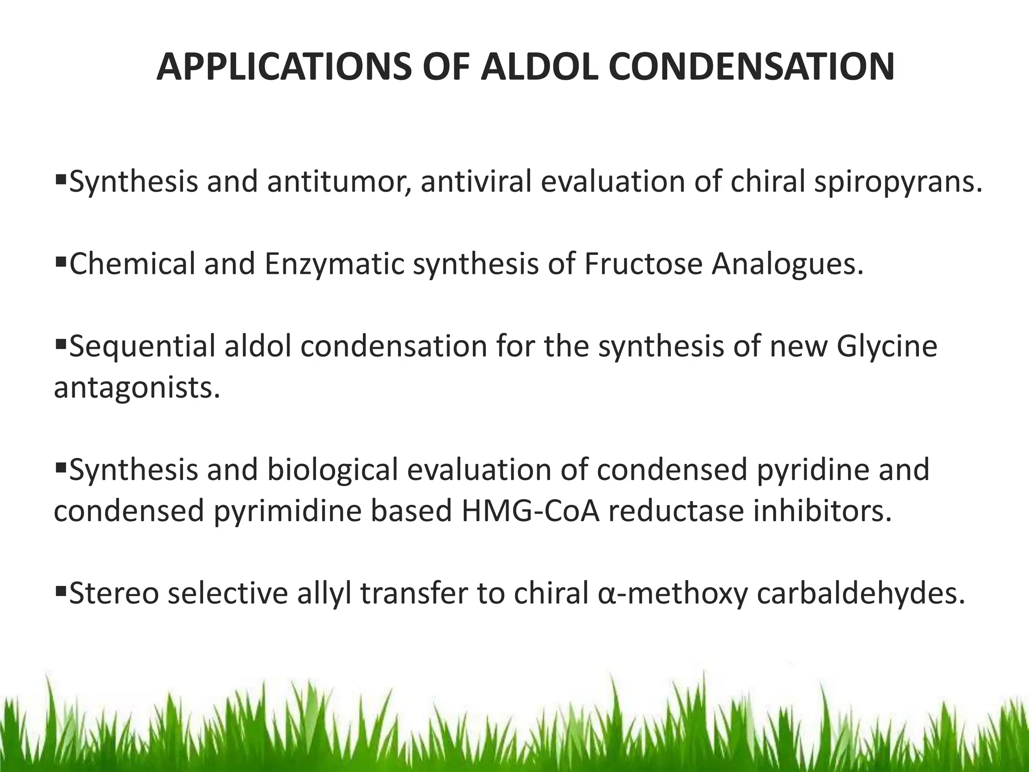 Aldol condensation | PPTX