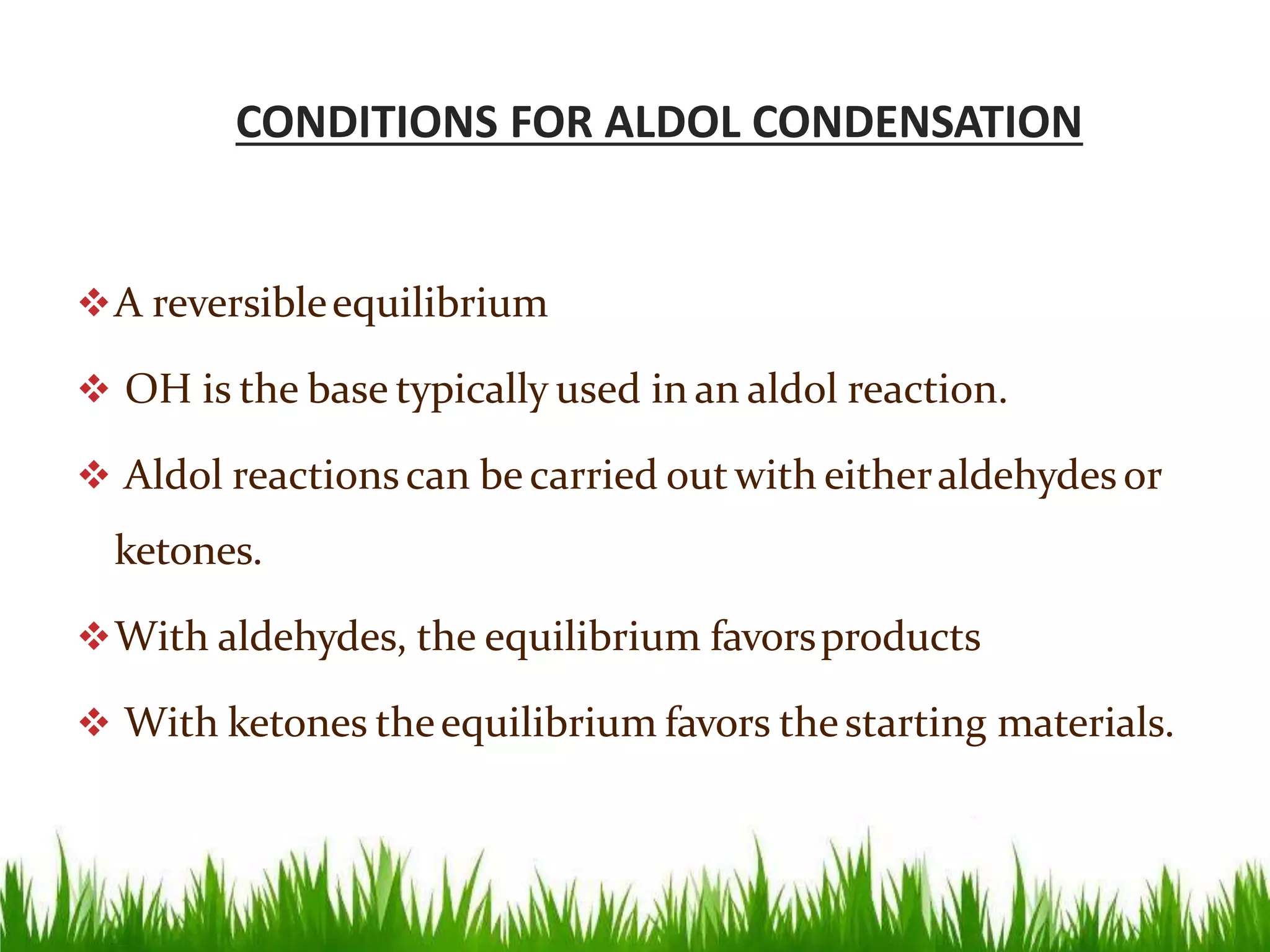 Aldol condensation | PPTX