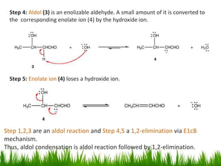 Aldol condensation | PPTX