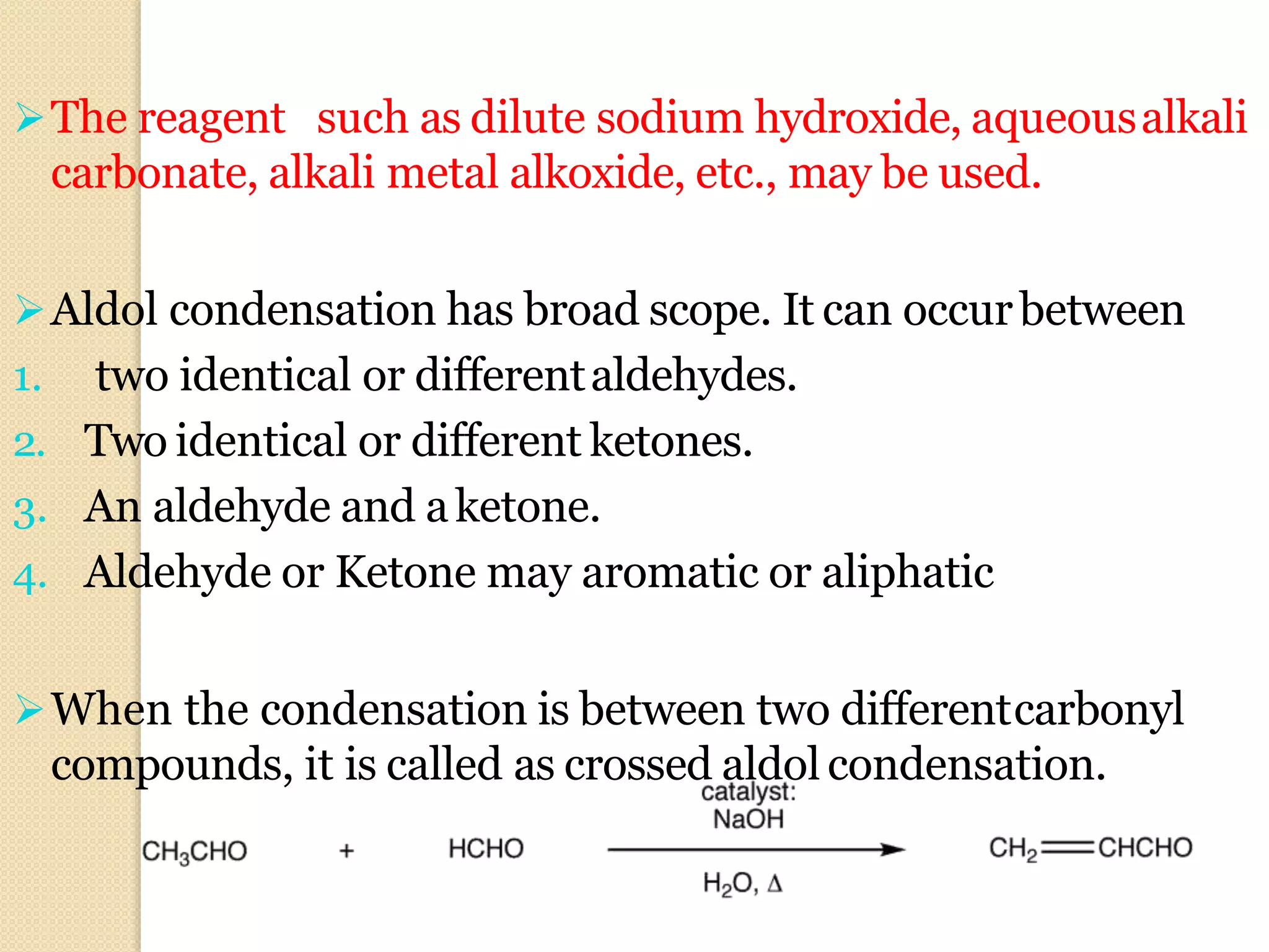 Aldol reaction | PPTX