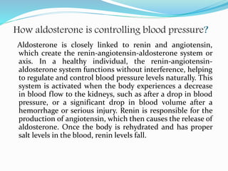 Aldosterone | PPTX