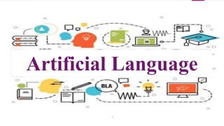 Artificial language | PPTX