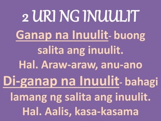 KAYARIAN NG SALITA | PPTX