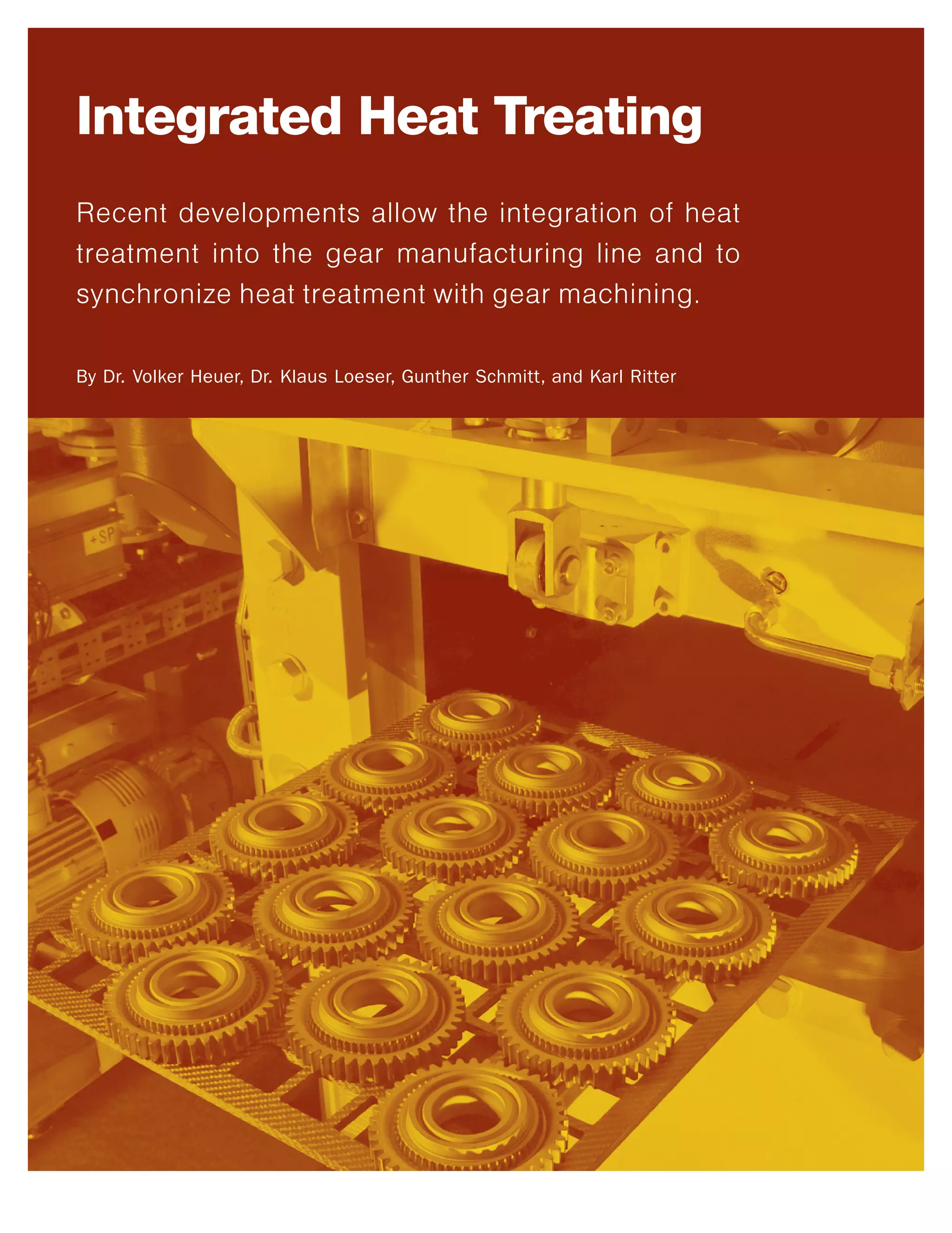 ALD Vacuum Systems Inc. - Integrated Heat Treating | PDF