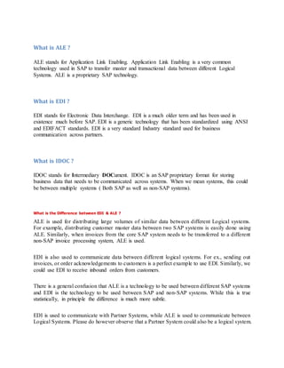 Ale idoc-guide | DOC