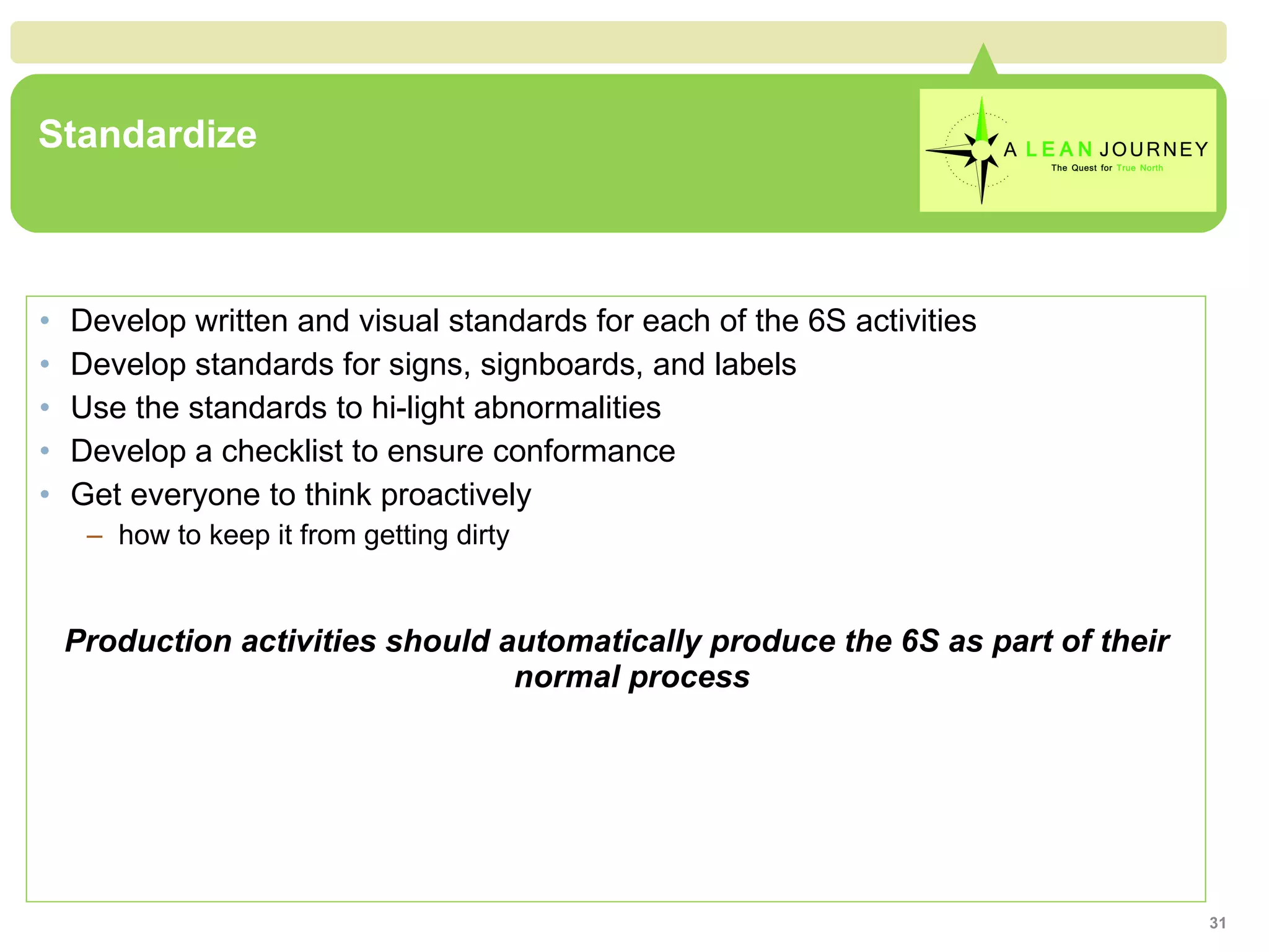 Introduction to 6S | PPT