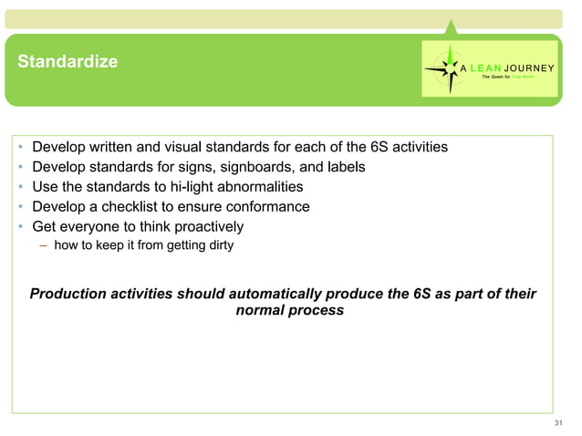 Introduction to 6S | PPT